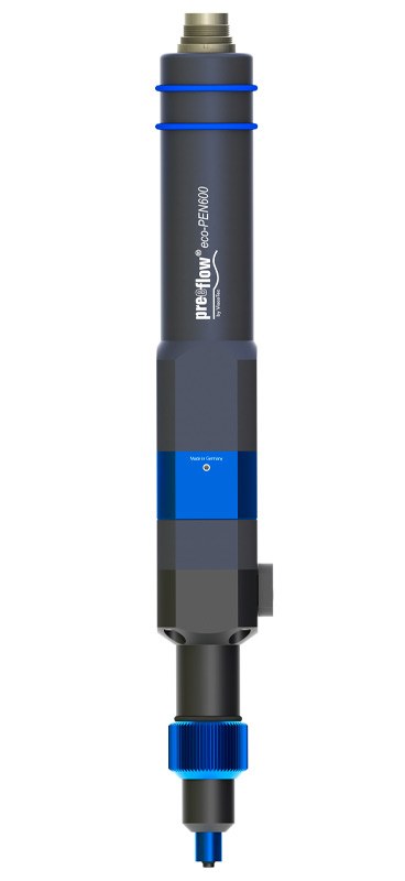 Hochpräzise Dosierpumpen von preeflow: 1K-Dispenser eco-PEN