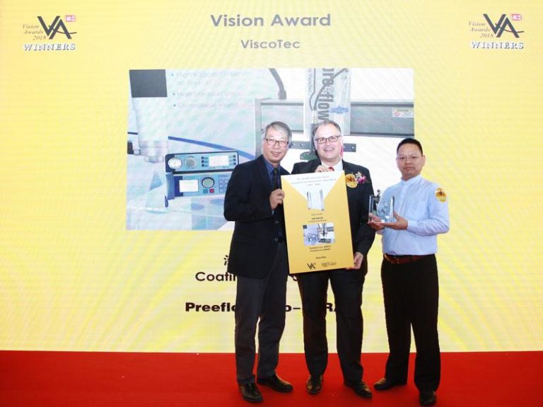 SMT China VISION Award for the preeflow® eco-SPRAY
